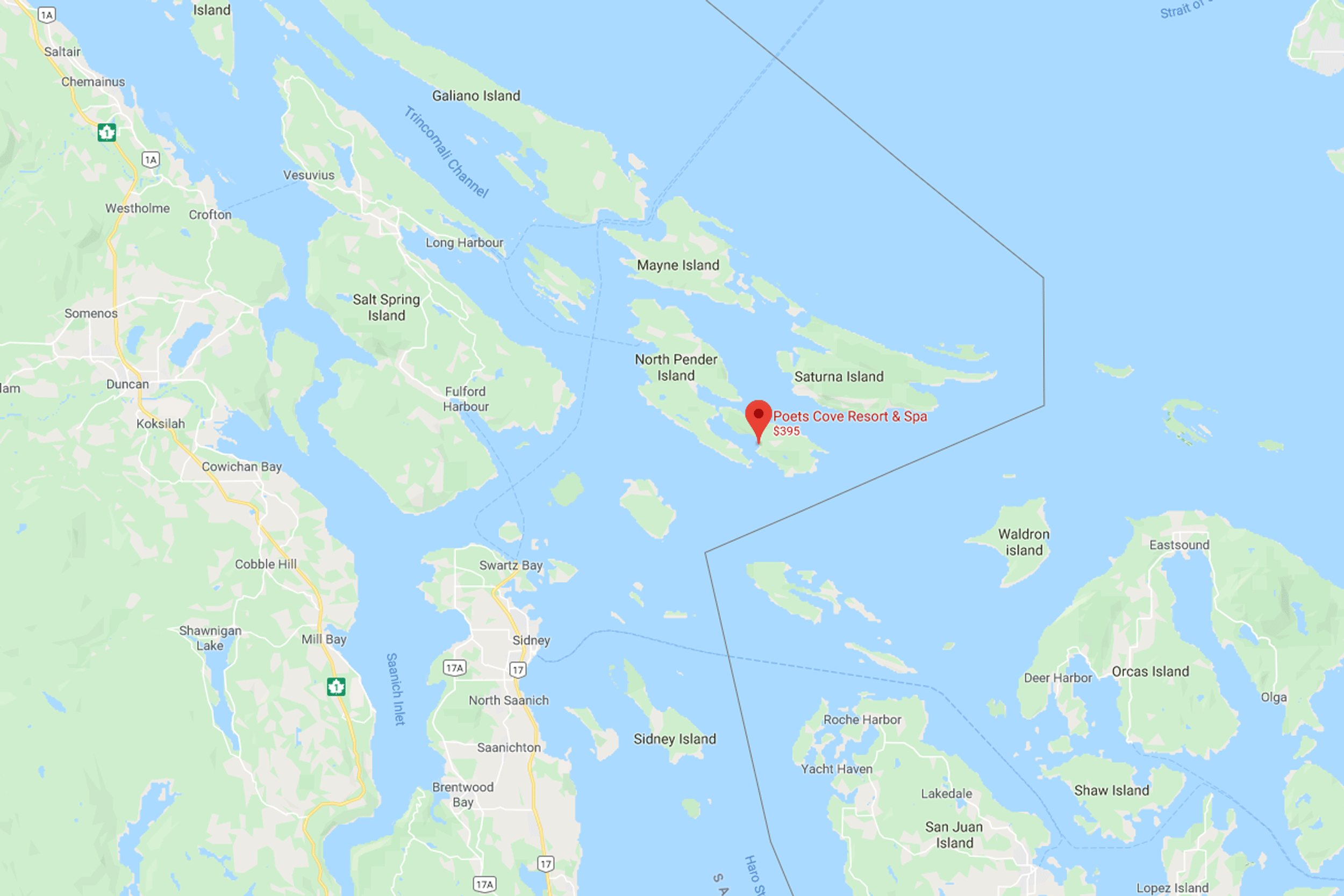 Bedwell Harbour Marina - Poets Cove Resort & Spa