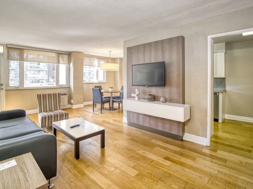 Two-Bedroom Hotel Suite in Toronto | Ideal for Groups & Extended Stays