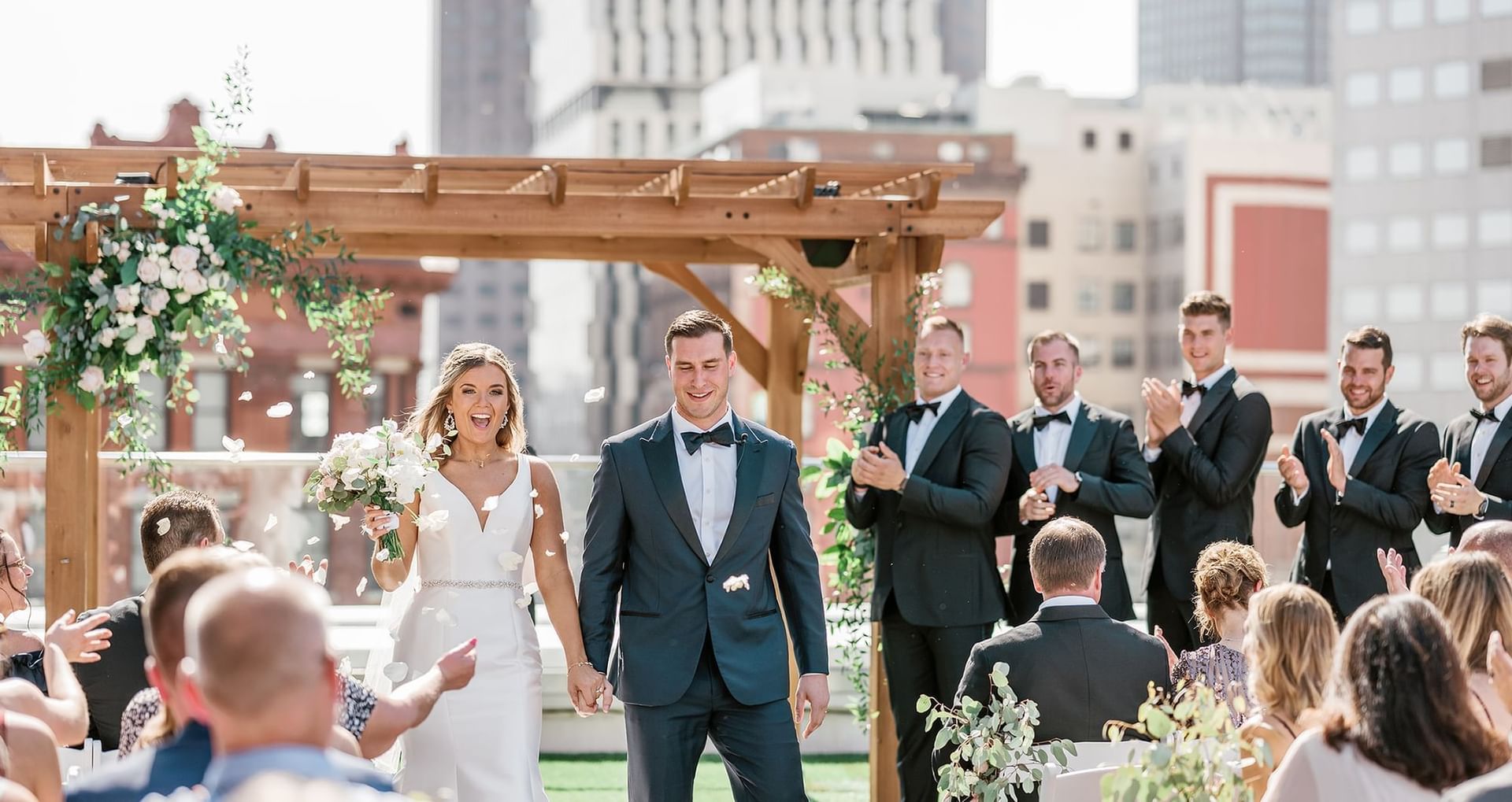 Cleveland Rooftop Wedding