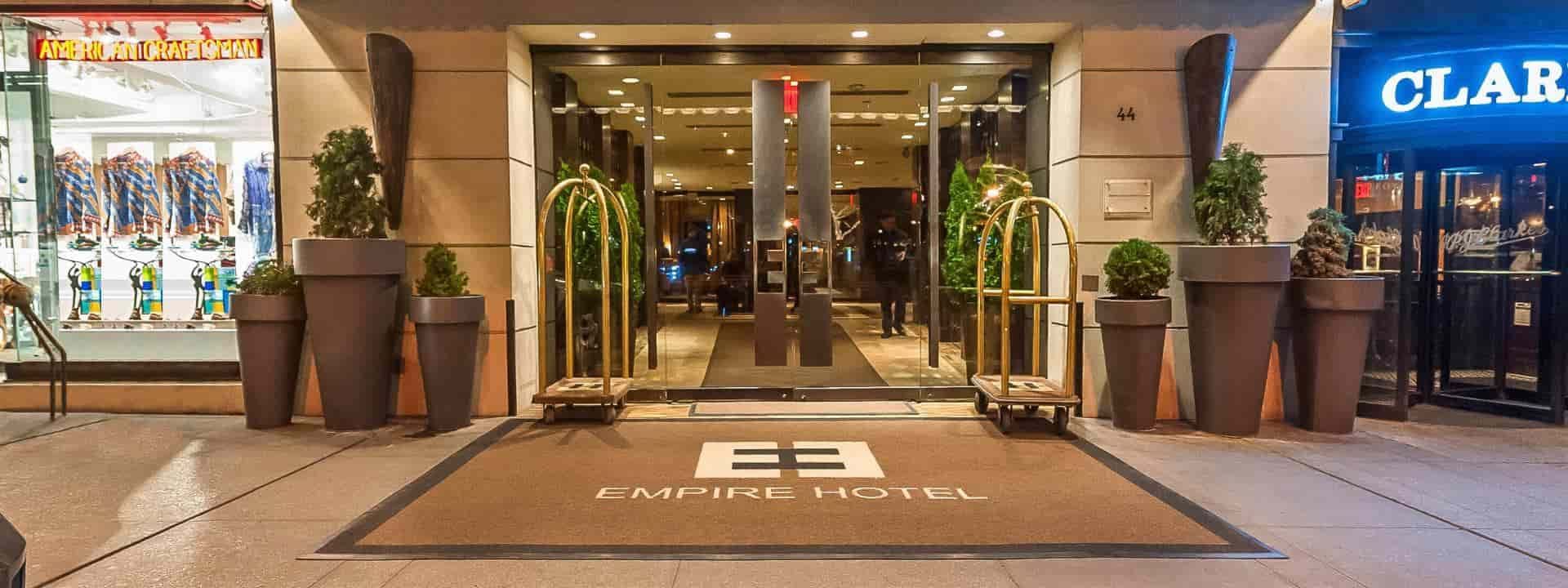 Contact and Location of The Empire Hotel in New York City