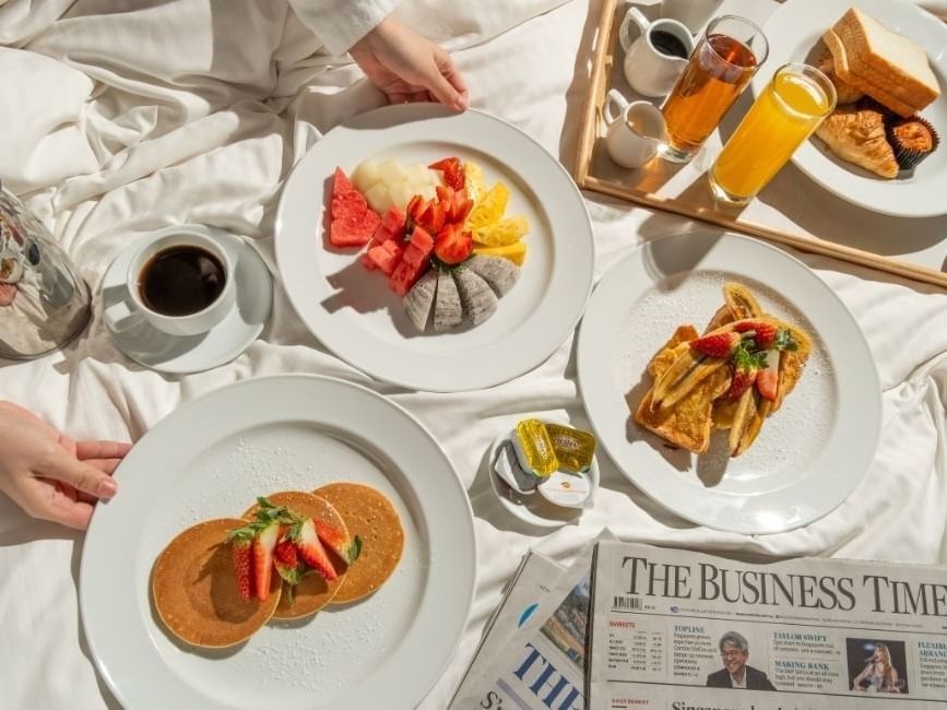 In-Room Dining Menus | Hotel Offers at Carlton Hotel Singapore