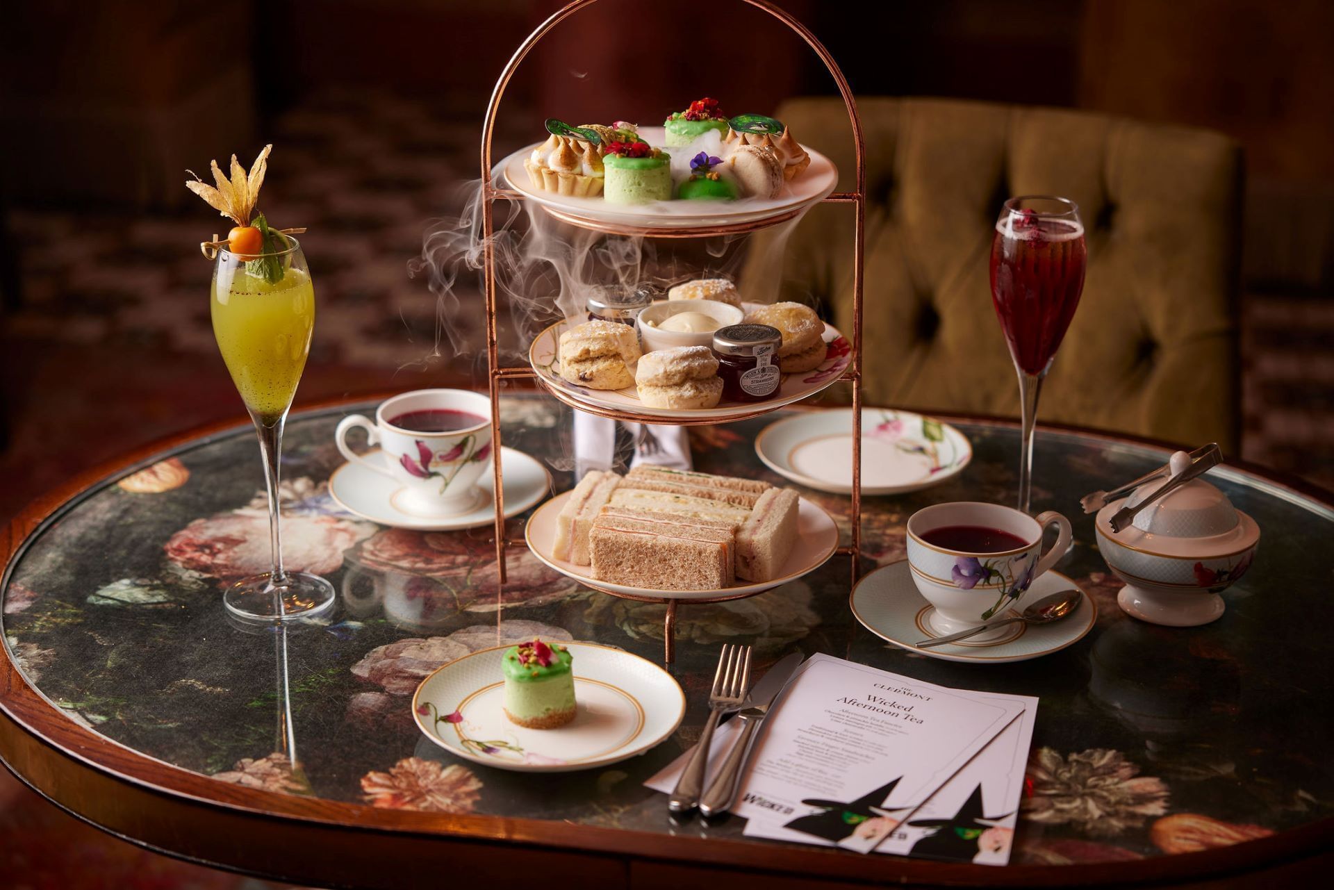 Wicked afternoon tea at The Clermont