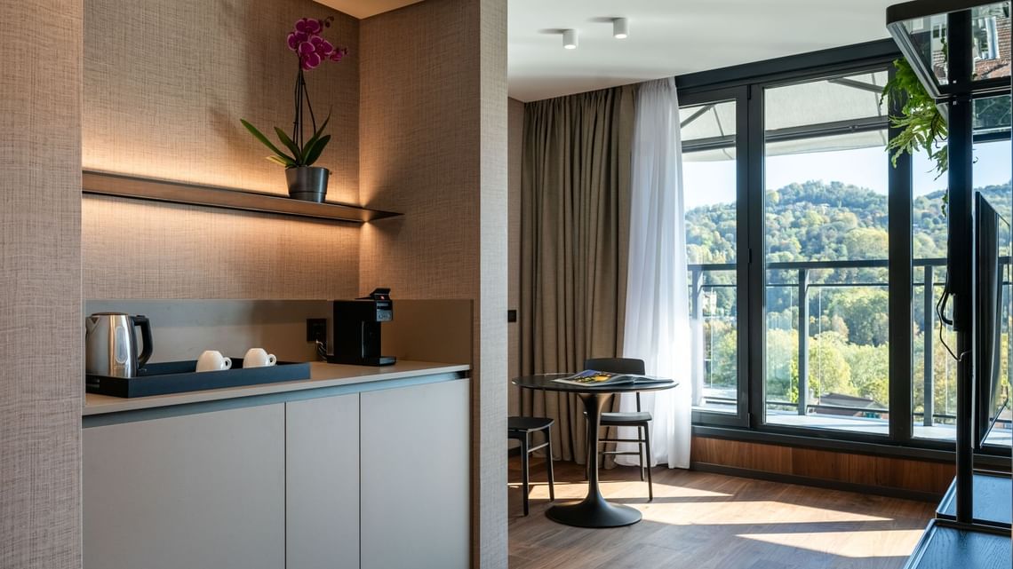 Luxury Terrace Junior Suite | Suite with private terrace in Turin