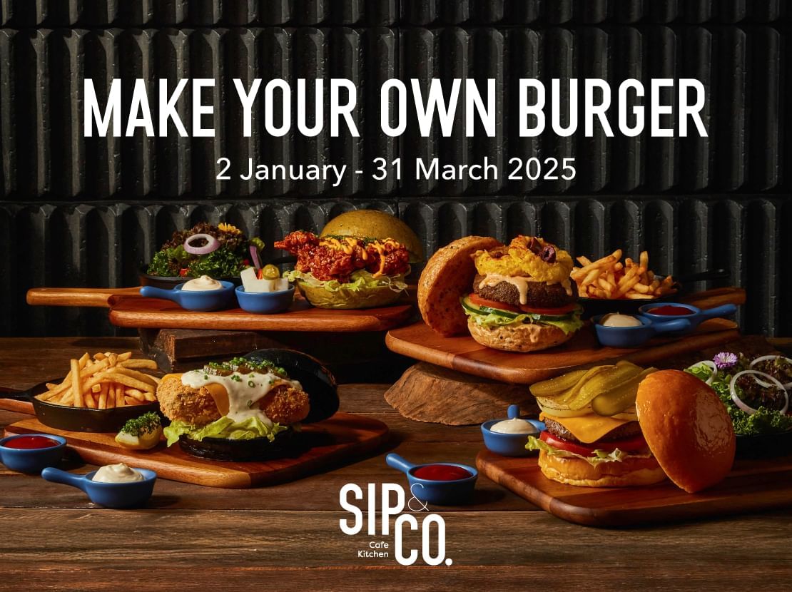 Make Your Own Burger | Sindhorn Midtown Hotel Bangkok