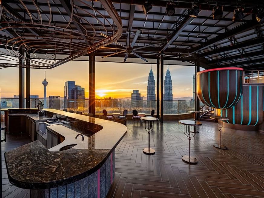 Satellite Restaurant & Bar: KLCC View Restaurant with Skyline Ambience