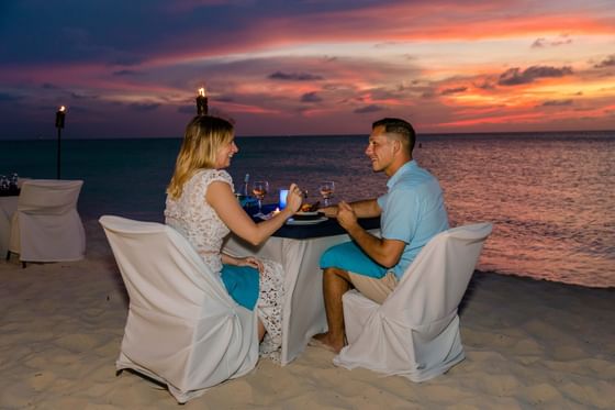 Enchanting Beachfront Dining at Passions on the Beach, Aruba