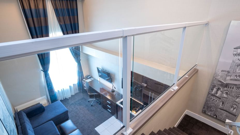 Loft Suite, 1 Queen Bed, Kitchen | Accommodations at Sandman Hotel Oakville