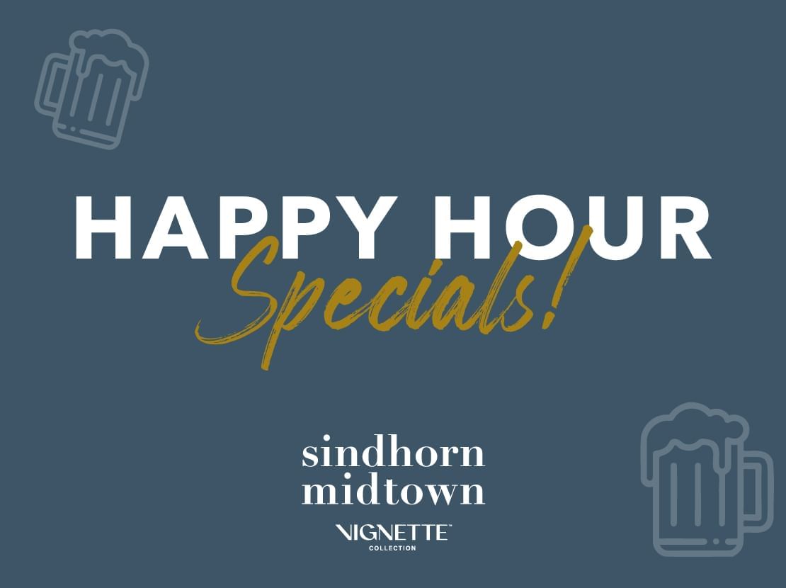 Happy Hour Specials | Sindhorn Midtown Hotel Bangkok