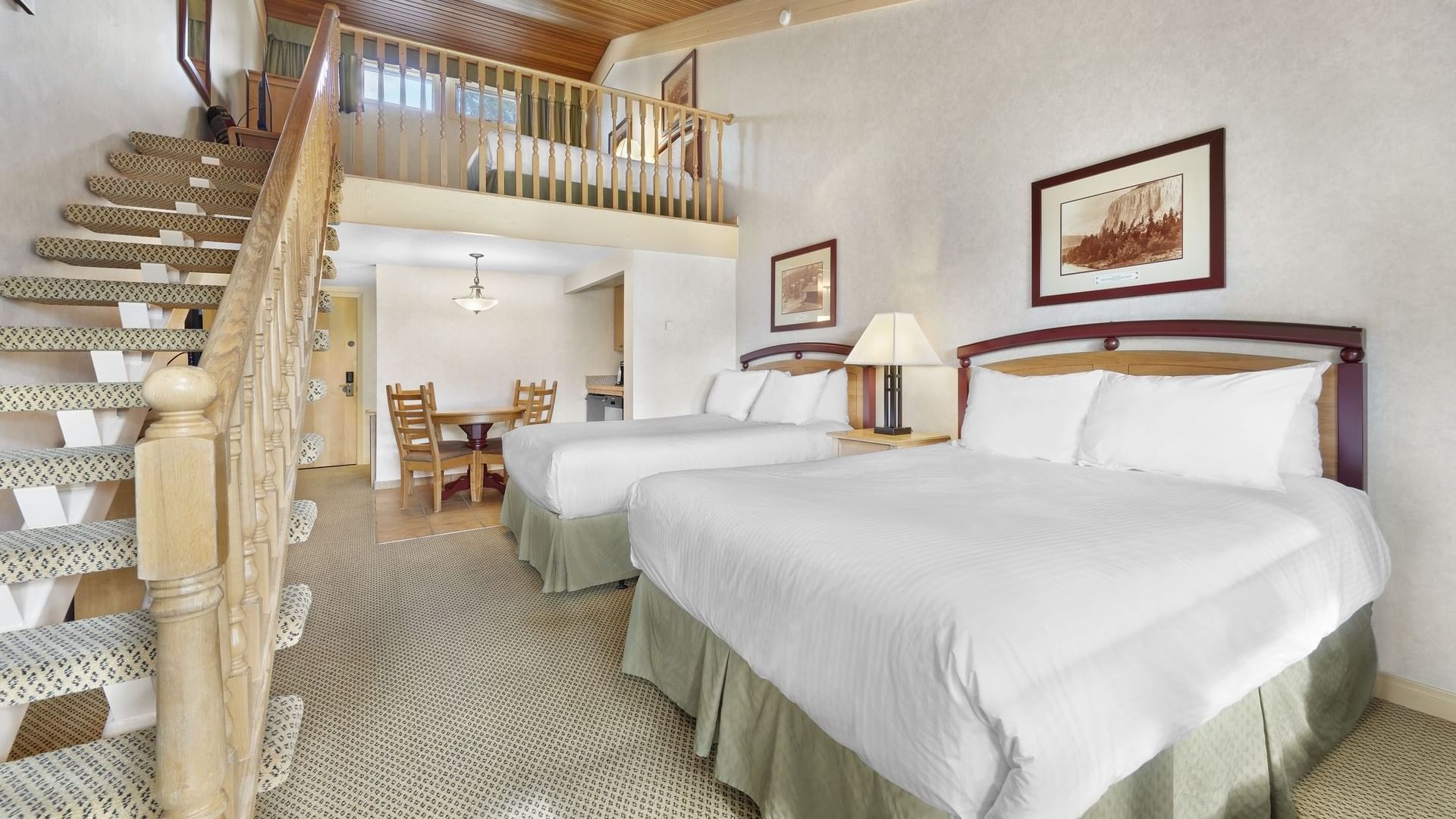 Pool Facing Loft with Kitchenette | Fairmont Hot Springs Resort ...