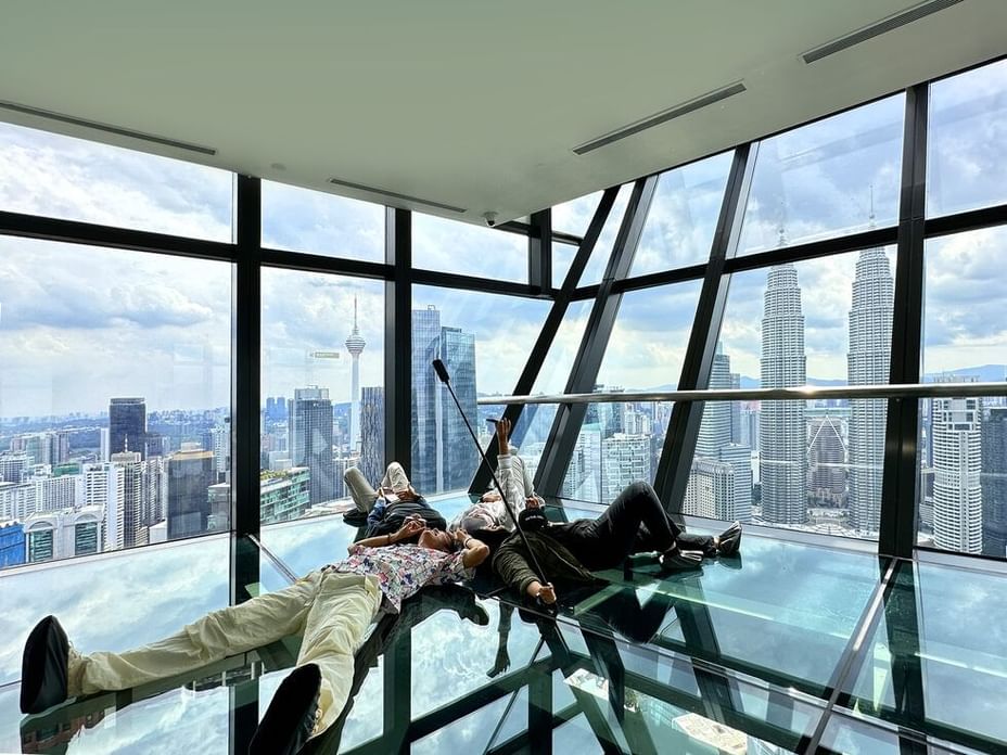 SkyDeck: Iconic KL Tower City View | Glass Floor Observation Deck
