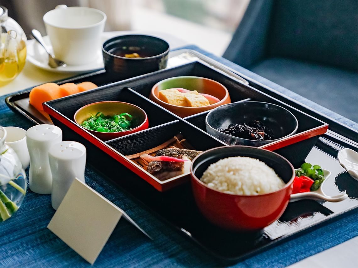 In-room Dining at Hotel Okura Manila