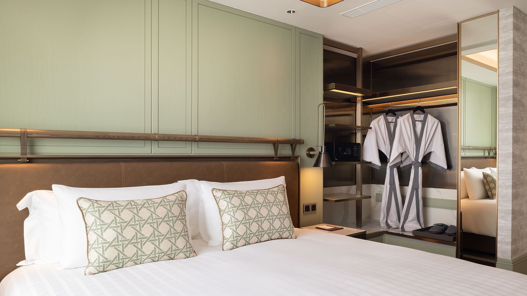 Two-Bedroom Suite with Lounge Access in a hotel near BTS Skytrain