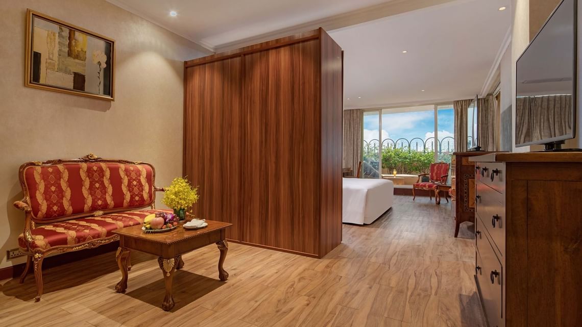 The stunning Terrace Suite is 58 square meters including a private ...