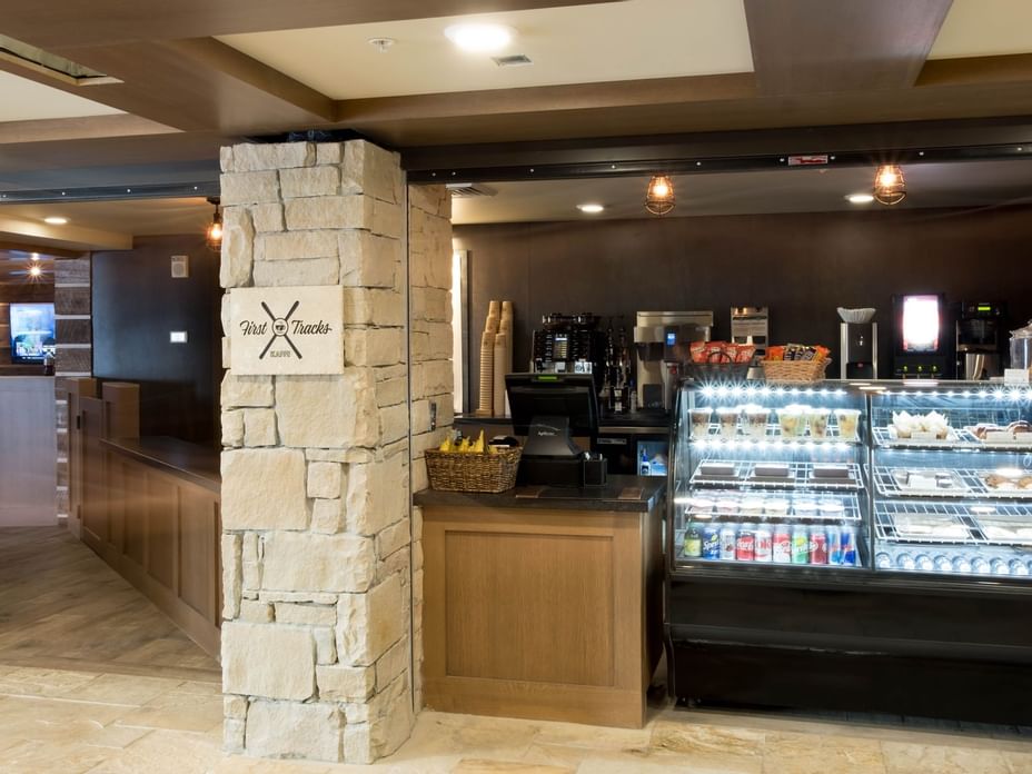 First Tracks Kaffe | Stein Lodge Slope Side Coffee Shop