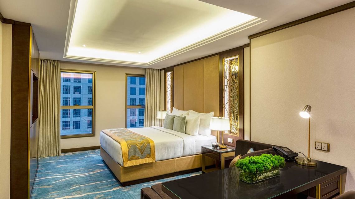 Deluxe Rooms | JOUDYAN Hotel Rooms In Riyadh