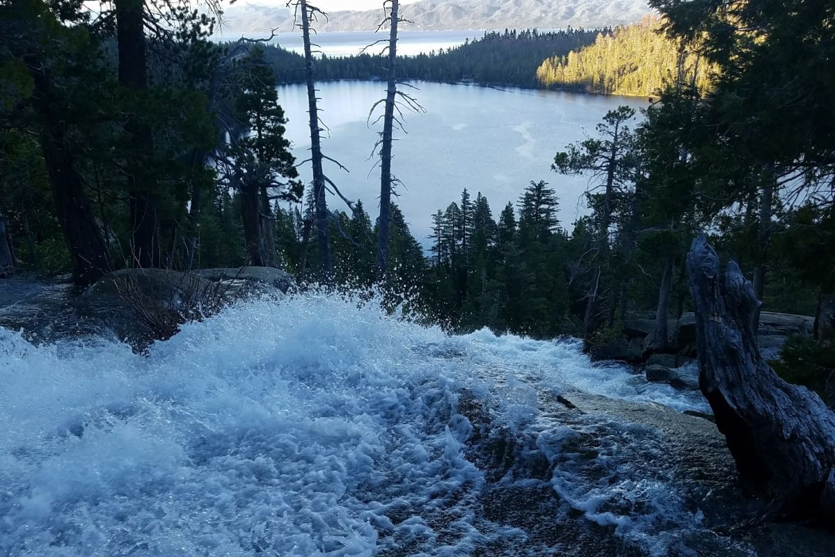 Emerald Bay And Cascade Waterfall Douglas Falls: The West Virgina