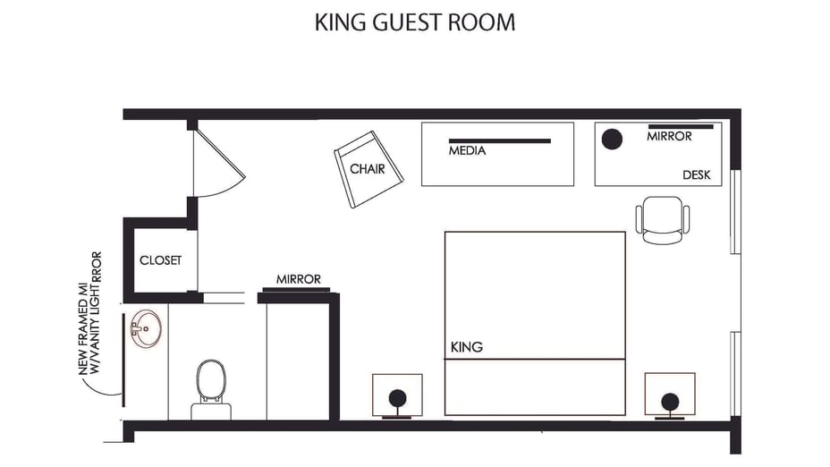 King Room | The Anaheim Hotel Accommodation