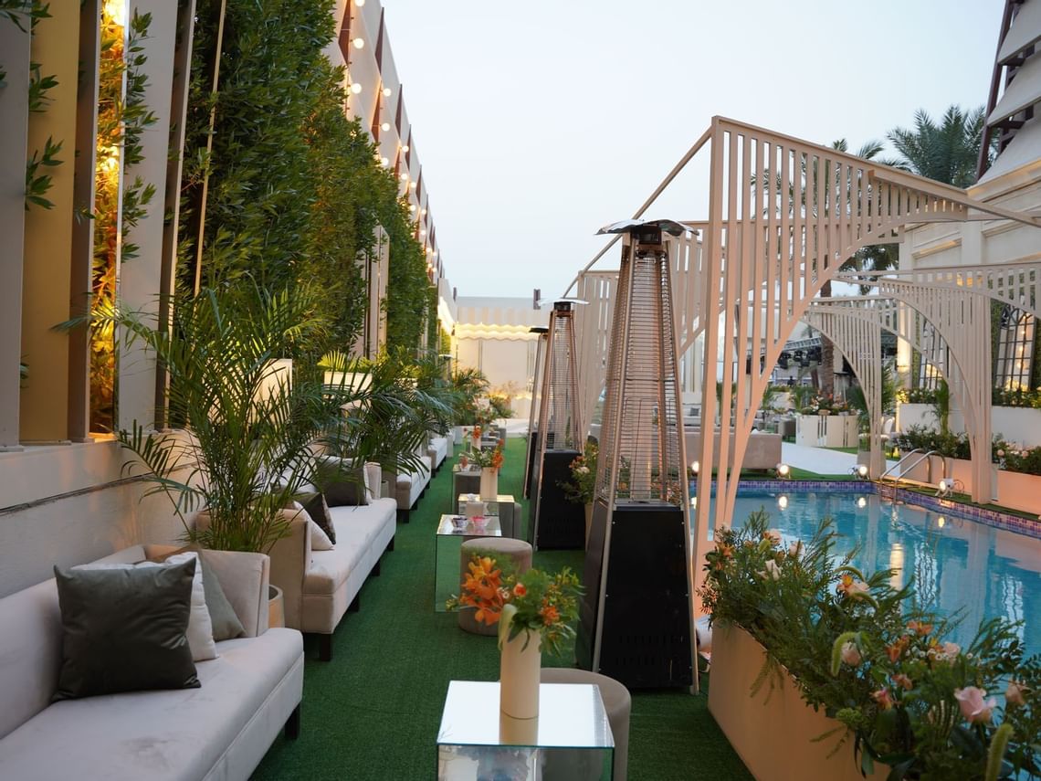 Luxury Beach Lounge | Meeting Rooms at The Regency Kuwait