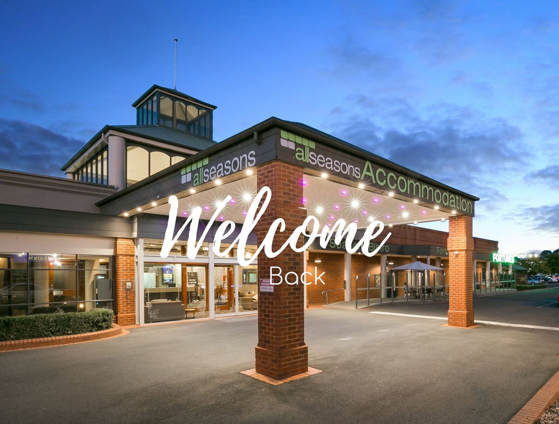 Dashboard | All Seasons Resort Hotel Bendigo
