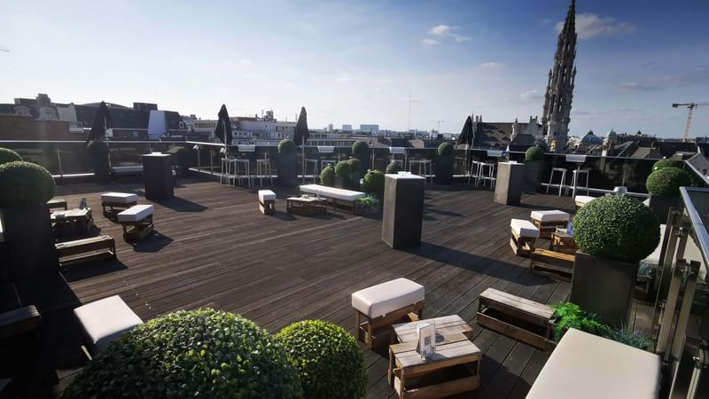Rooftop Bar and Terrace in Brussels | Warwick Hotels in Brussels