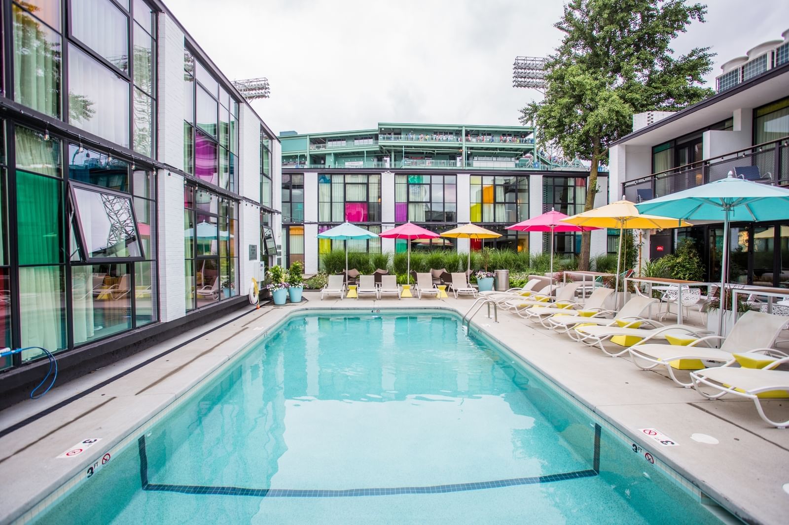 The Verb Outdoor Pool | Boston Hotel With Outdoor Pool