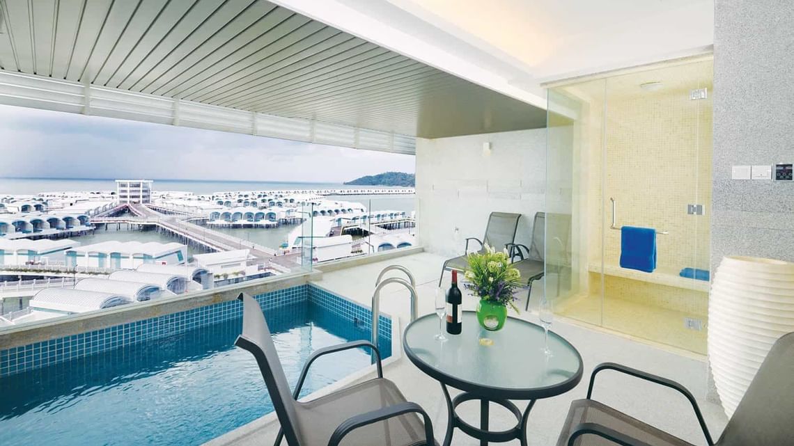 Sky Pool Villa | Sea View Private Pool | Lexis Hibiscus® PD