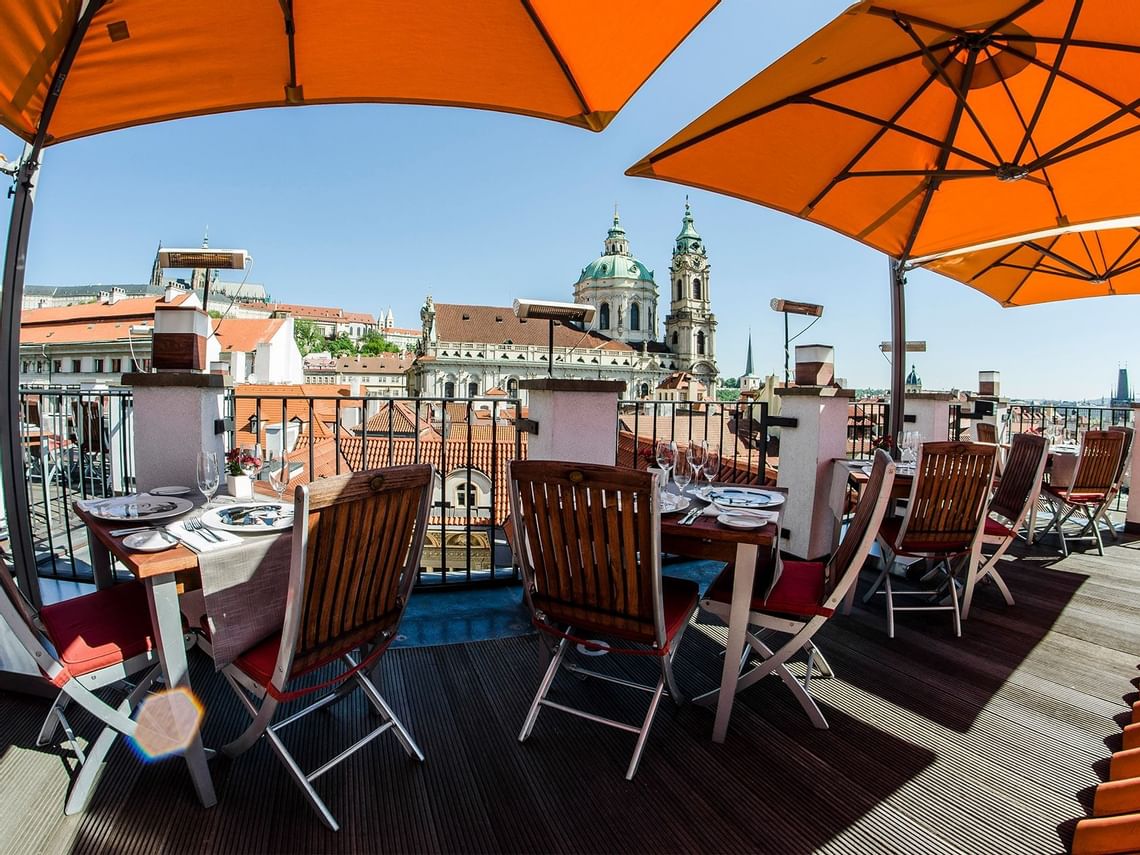 Rooftop terrace | Aria Hotel Prague