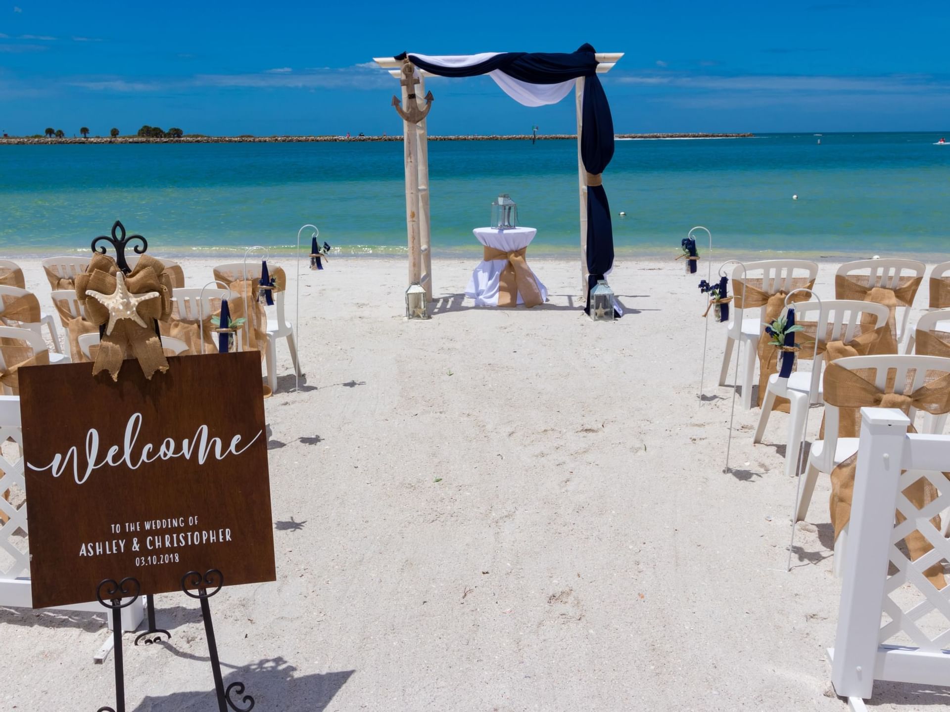 Clearwater Beach Reception Places