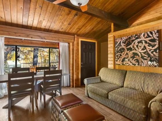 2-Bedroom Deluxe Cabin (Sleeps 8) | Kohl's Ranch Lodge Accomodations