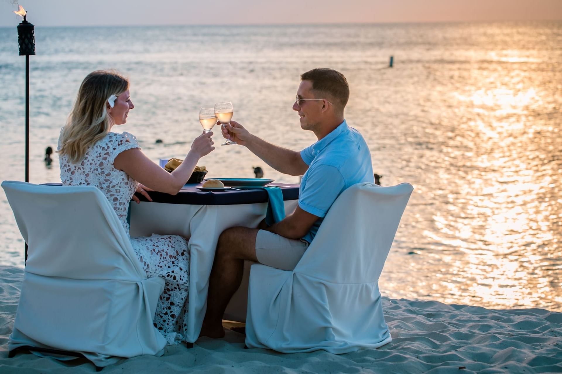 Enchanting Beachfront Dining at Passions on the Beach, Aruba