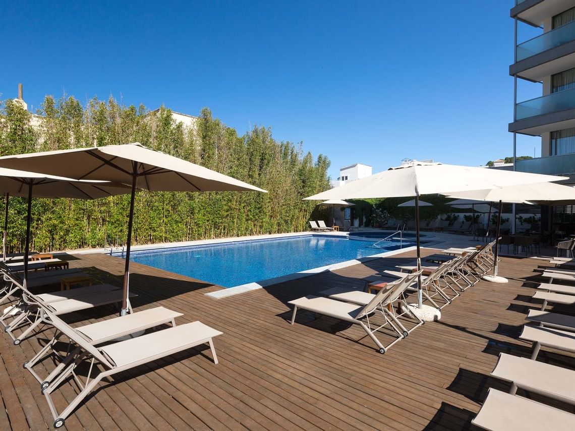 Terrace & Swimming Pool | Aimia Hotel | Port de Sóller