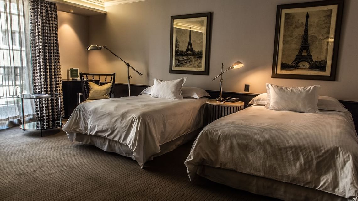 The Singular Twin with balcony - The Singular Santiago Accommodations