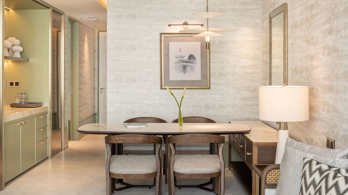 Two-Bedroom Suite with Lounge Access in a hotel near BTS Skytrain