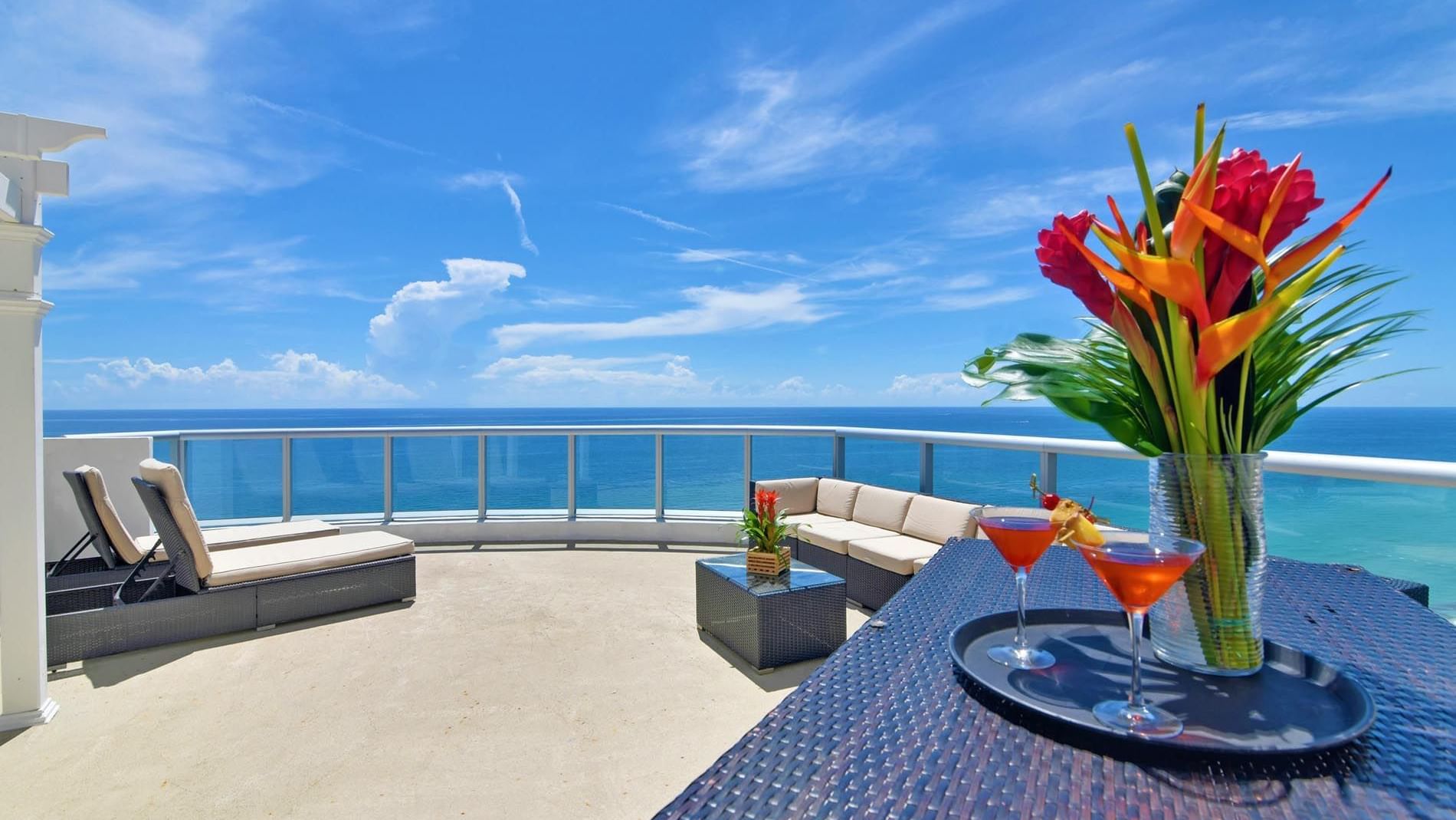 Two-Story Oceanfront Penthouse | Hotel Rooms in Miami, FL | Marenas Resort