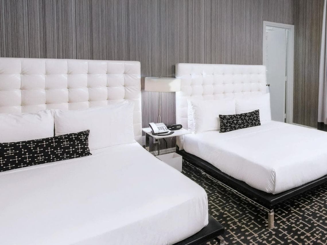 2 Double Beds Deluxe - Family Rooms - The Moderne Hotel NYC