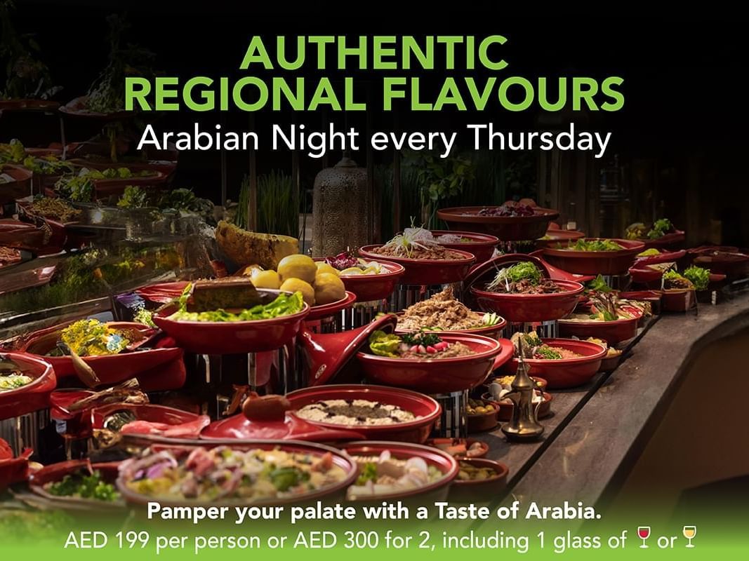 Arabian Theme Night Buffet