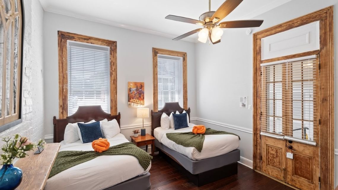 Updated - Petite Two Double Beds | Accommodations in New Orleans