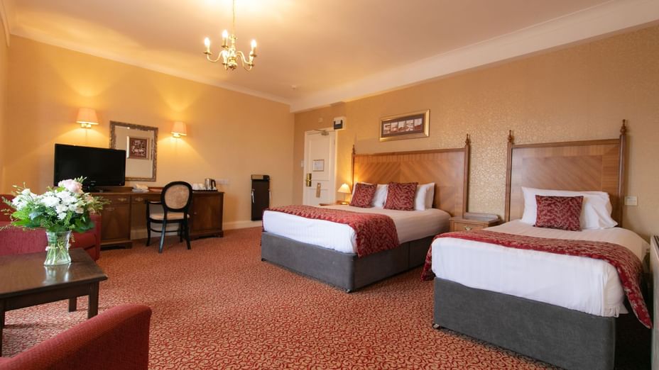 Deluxe Double Sea View Family Room | Imperial Hotel Blackpool Accommodation