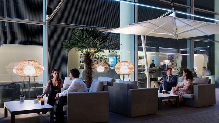 Karrara Terrasse | Elegante Bar Terraza en Madrid, Hotel Puerta América ...
