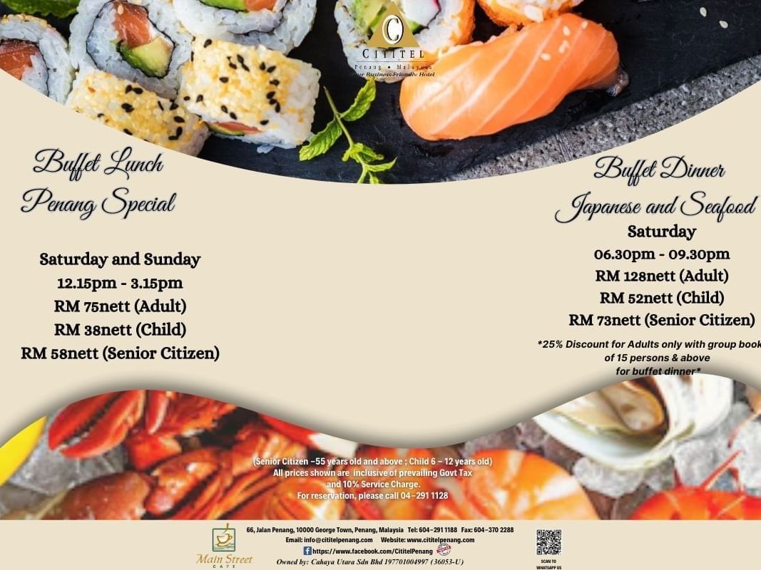 Chinese new year Malaysia | Buffet offer | Cititel Penang