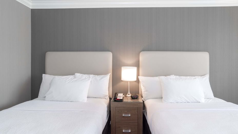 Standard Room, 2 Double Beds | Sandman Langley Hotel Rooms