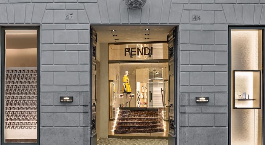 Contact & Location of Fendi Private Suites | Exclusive Hotel Rome