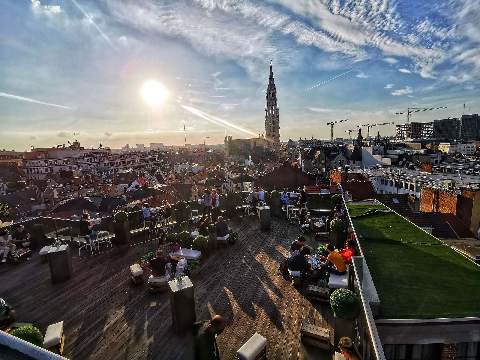 Rooftop Bar and Terrace in Brussels | Warwick Hotels in Brussels