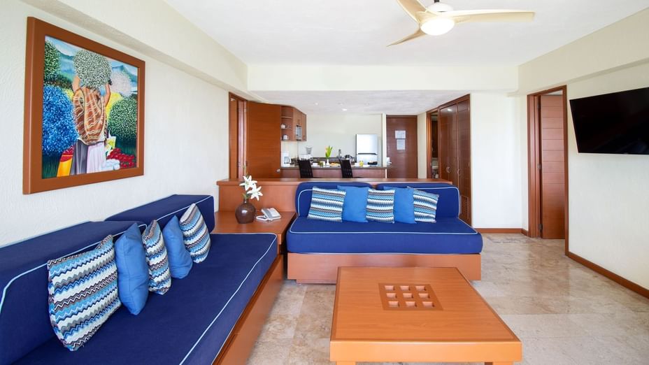 Suite Familiar de 2 Recámaras, Vista al Mar | Plaza Pelicanos Grand ...