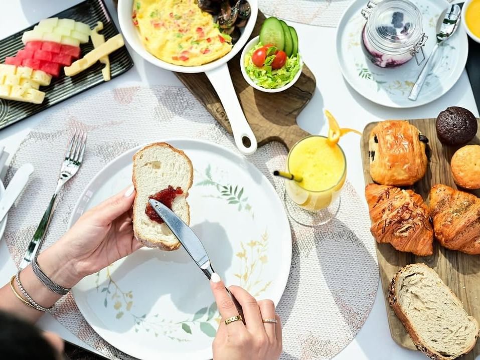 Weekend Breakfast Buffet at Glass House | Al Aziziyah Boutique Hotel