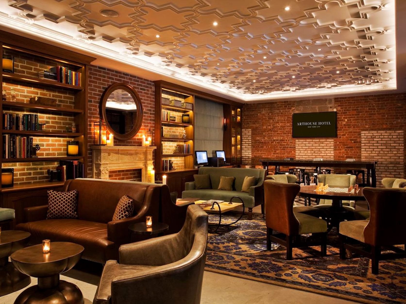 Library Event Space in Manhattan - Arthouse Hotel