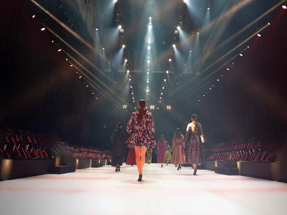 Runway Stage Fashion Week Empty Fashion Show Hi Res Stock Photography