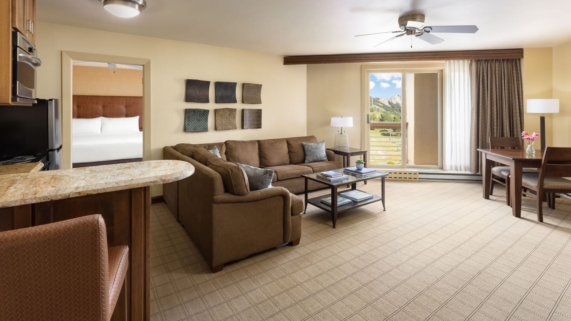 Slopeside View One Bedroom Suite | Elevation Resort & Spa Accommodation