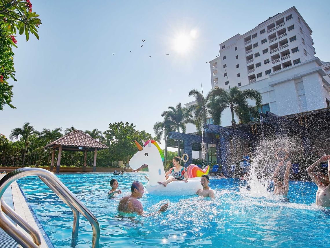 Outdoor Swimming Pool | Activities For Families In Port Dickson