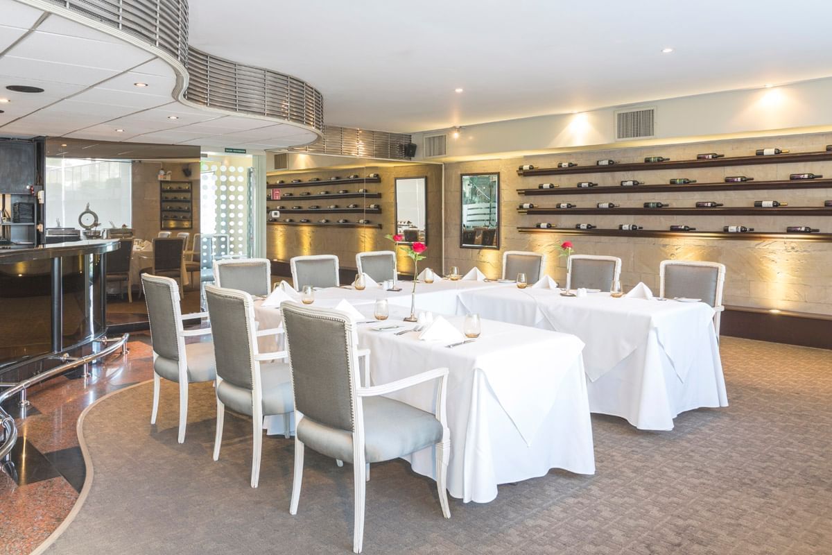 Gourmet restaurant, buffet and exclusive bars at Los Delfines Hotel in ...